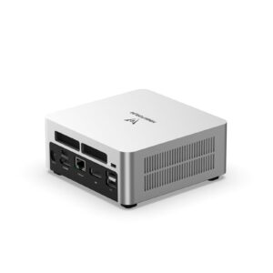 minisforum un1265 mini pc 12th gen core i7-12650h(10c/16t) mini computer 32g ram+1tb ssd, expandable hdd slot, hdmi/dp/usb-c 4k@60hz outputs, wifi 6e/bt5.2/2.5g lan, 4xusb port desktop computer