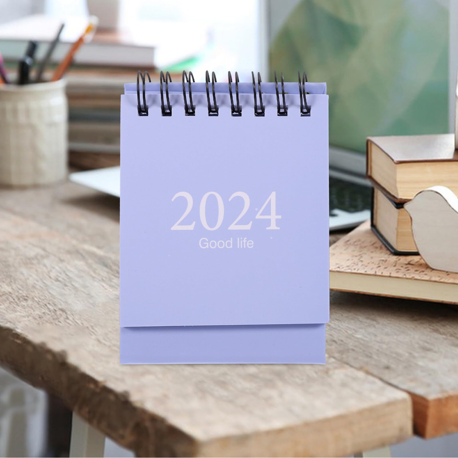 MAGICLULU 2024 Calendar for Table Small Desk Calendar Year of The Dragon Calendar Desk Pad Calendar De Adviento Maquillaje Decorative Desk Calendar Office Morandi Paper Coil