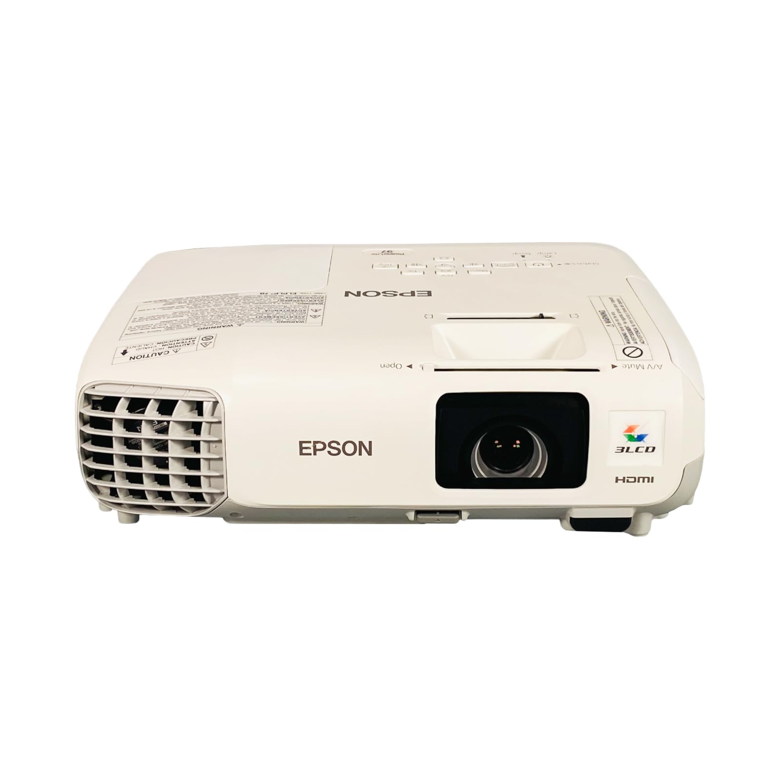 Epson PowerLite 97 3LCD Projector 2700 ANSI HD 1080i HDMI, Bundle: Remote Control, Power Cable, HDMI Cable