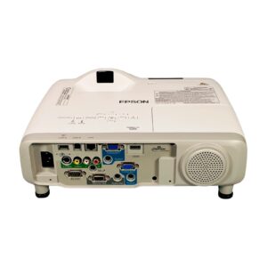 Epson PowerLite 520 3LCD Projector Short-Throw 2700 ANSI H674A HDMI, Bundle: Remote Control, Power Cable, HDMI Cable