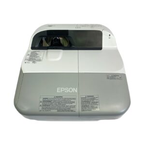 epson powerlite 470 3lcd projector ultra short throw elplp71 v13h010l71, bundle: power cable, hdmi cable, remote control