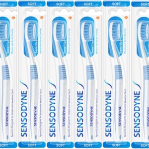 Sensodyne Sensitive Toothbrush, Soft (Color May Vary) - Pack of 6