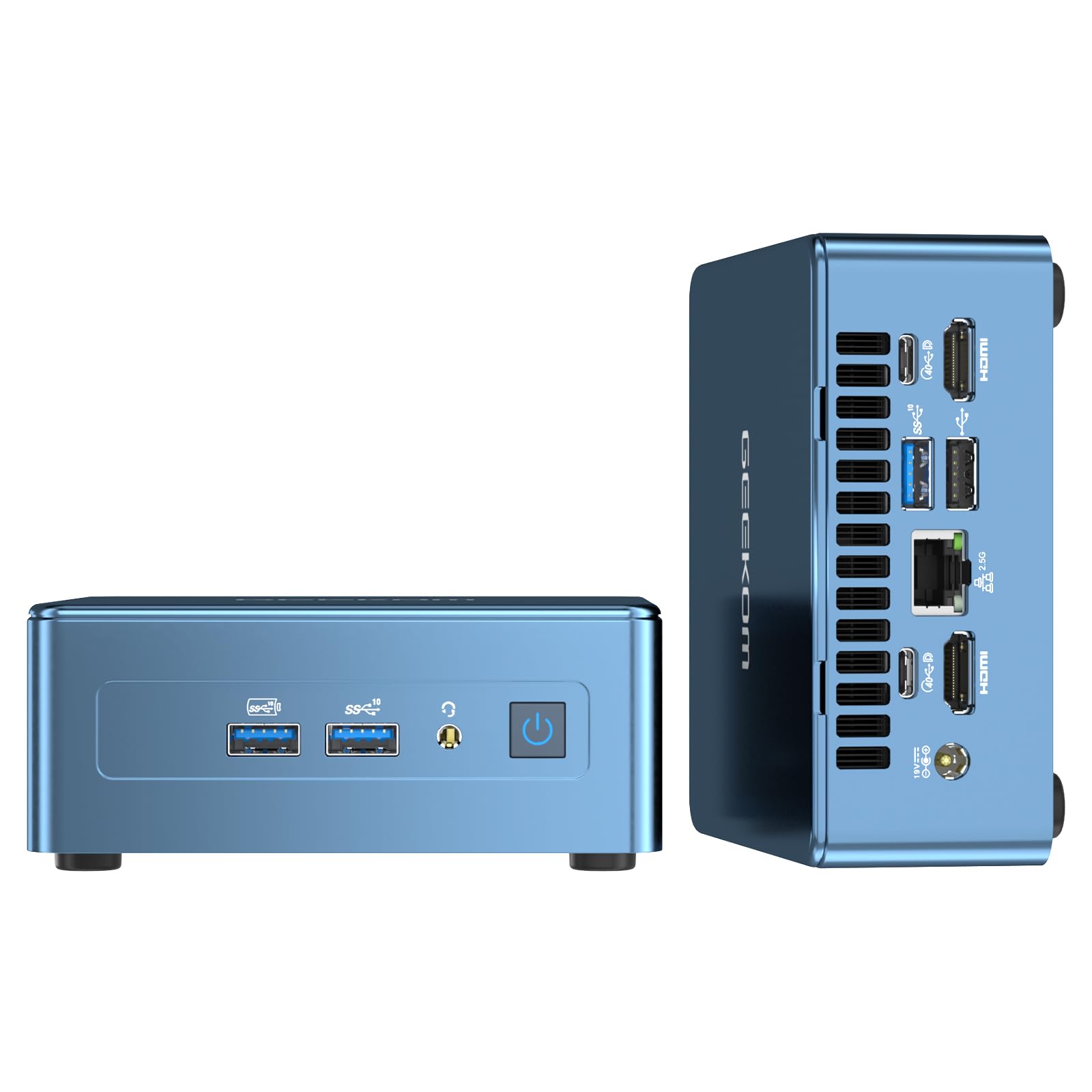 GEEKOM Mini PC Mini IT13, 13th Intel Core i7-13620H (10C/16T, up to 4.9GHz), 32GB DDR4 RAM/1TB PCIe Gen4 SSD Mini Desktop NUC13, USB4.0/8K UHD/WiFi 6E/BT5.2, Home&Office Mini Desktop Computers