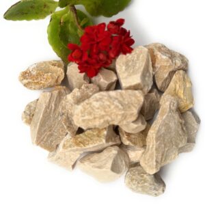 Sacred Raw Gems from Jerusalem - 10 Natural Small Rocks for Jewish Memorials, Graves, Funerals, and Traditional Ceremonials