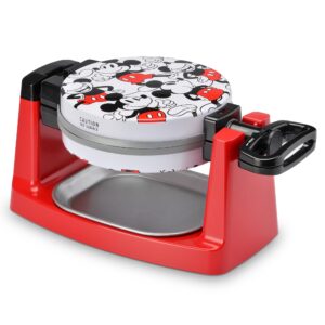 disney mickey mouse flip-over bubble waffle maker