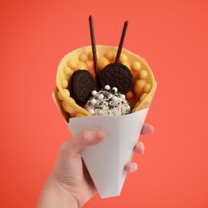 Disney Mickey Mouse Flip-Over Bubble Waffle Maker