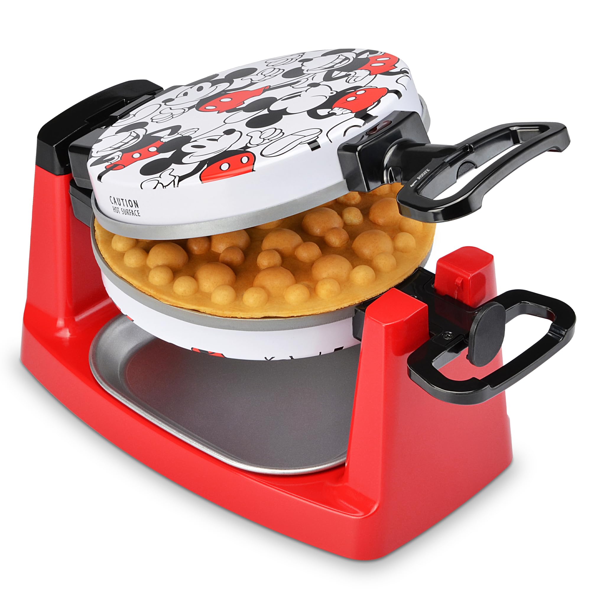 Disney Mickey Mouse Flip-Over Bubble Waffle Maker