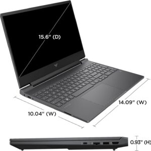 HP Victus 15 Gaming Laptop - 15.6" FHD IPS 144Hz Display, AMD Ryzen 5 7535HS Processor, 64GB DDR5 RAM, 2TB SSD, NVIDIA GeForce RTX 2050, Backlit Keyboard, HD Camera, Windows 11 Home