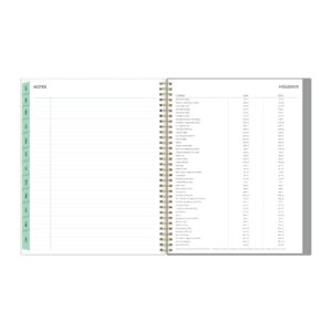 2024 Blue Sky™ Sophie Frosted Weekly/Monthly Planning Calendar, 8-1/2" x 11", Multicolor, January to December 2024, 1400