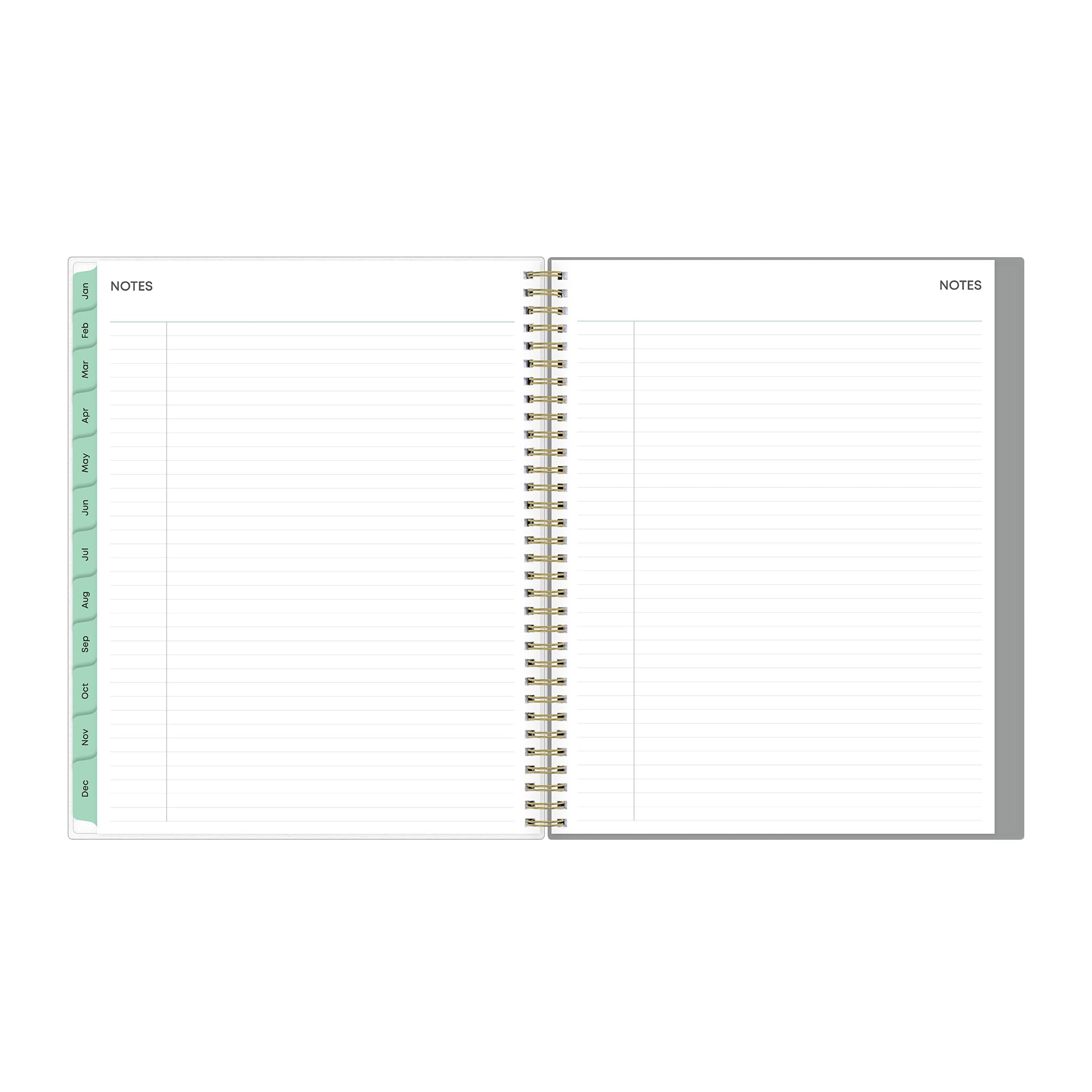 2024 Blue Sky™ Sophie Frosted Weekly/Monthly Planning Calendar, 8-1/2" x 11", Multicolor, January to December 2024, 1400