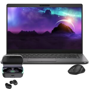 windows 11 home laptop - 13.3 inch fhd display 1080p, 8gb ram, 126gb ssd, intel core i5-8350u processor, backlit keyboard, wifi and bluetooth, with peripherals, screen notebook computer (renewed)