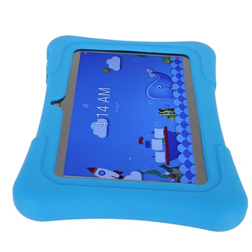 FOLOSAFENAR Kids Tablet 7 Inch Dual Camera WiFi Safe Kids Tablet 512GB Expandable 100-240V Quad Core with Parental Control for Gaming for Android 11 (US Plug)