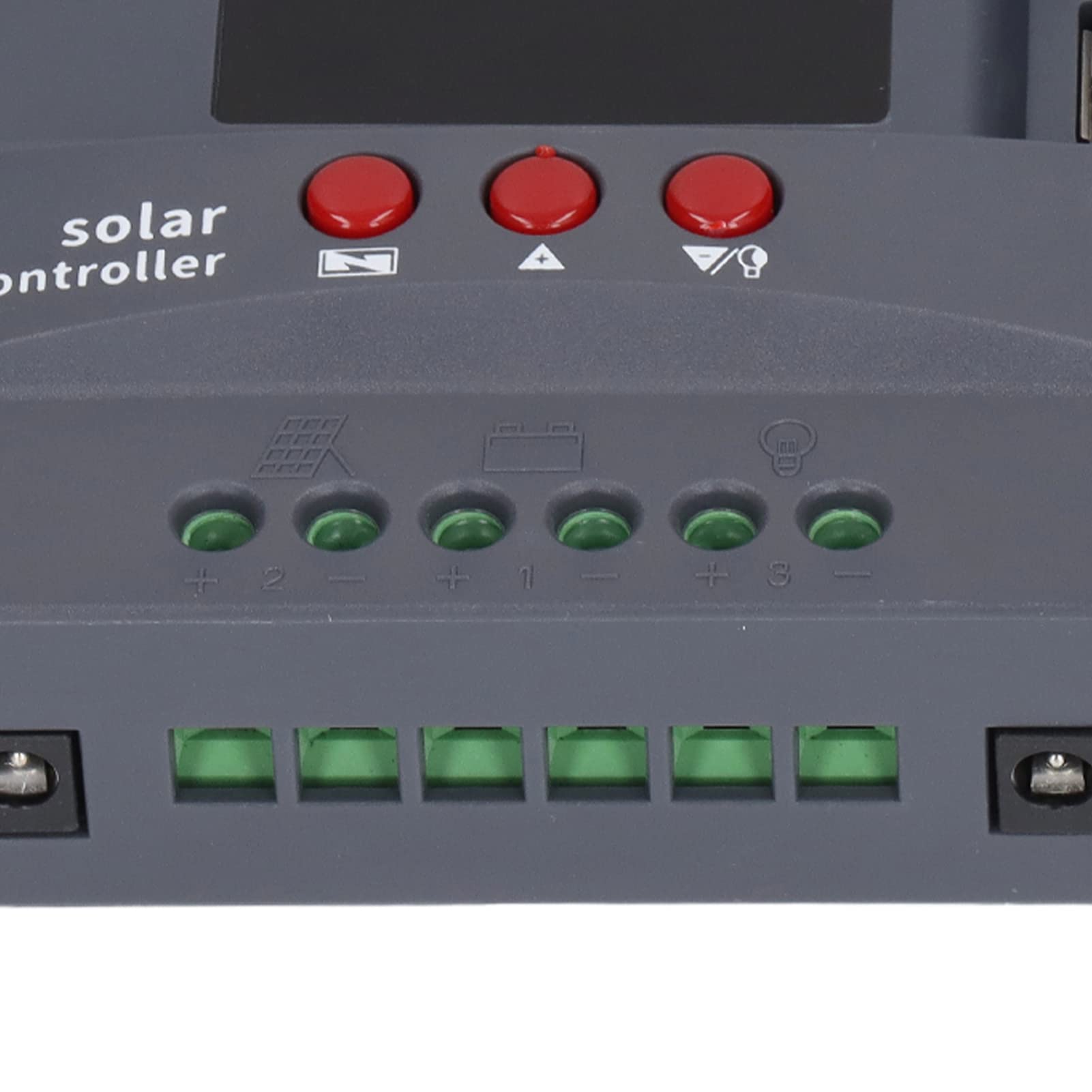 Solar Panel Controller, 10A MPPT Solar Controller Colourful Screen PV Photovoltaic Energy Controller 12V, Solar & Wind Power Inverters