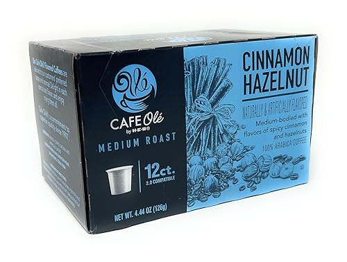 Cafe Ole Cinnamon Hazelnut Medium Roast K-Cups 12 count - 1 box