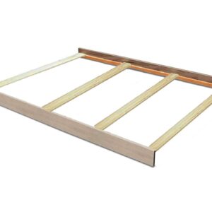 CC KITS Full Size Conversion Kit Bed Rails for Bel Amore & COSI Bella Cribs (Sea Washed Pine)