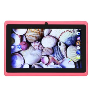 dauz kids tablet, us plug 100-240v wifi 7 inch hd screen eye protection display kids learning tablet for home work (us plug)