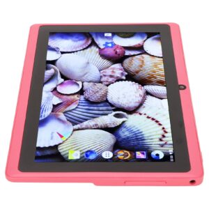 DAUZ Kids Tablet, US Plug 100-240V WiFi 7 Inch HD Screen Eye Protection Display Kids Learning Tablet for Home Work (US Plug)