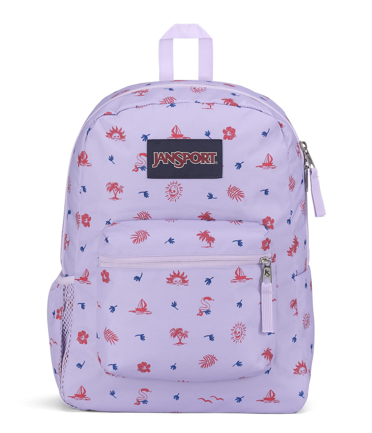 JanSport Backpack Cross Town Lagoon Luau, One Size