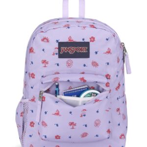 JanSport Backpack Cross Town Lagoon Luau, One Size