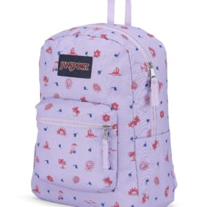 JanSport Backpack Cross Town Lagoon Luau, One Size