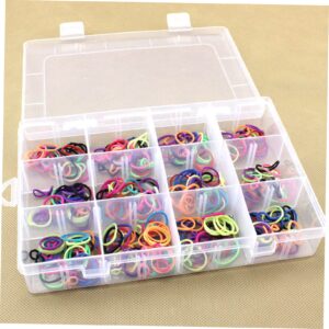 Cabilock 6 Pcs Detachable Storage Box Jewelry Organizer for Necklaces Earring Holder Case Storage Container with Dividers Jewelry Organizer Tray Pp Plastic Multifunction Stud Box