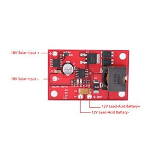 3A 12V Solar Panel Controller Charging Module, MPPT Solar Panel Controller Auto ON/Off Light Control Switch for DIY Street Lights Garden Lights