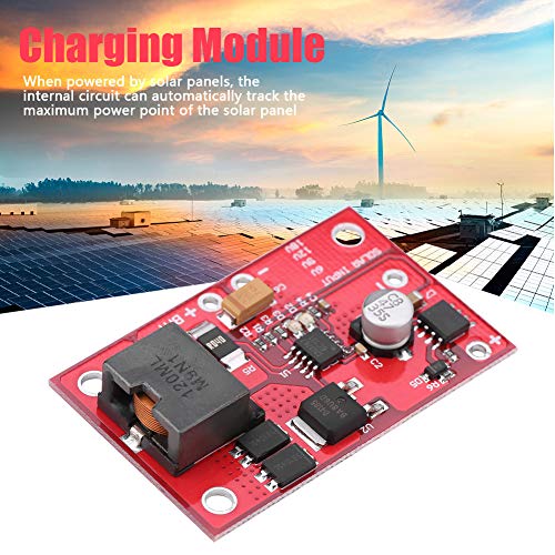 3A 12V Solar Panel Controller Charging Module, MPPT Solar Panel Controller Auto ON/Off Light Control Switch for DIY Street Lights Garden Lights