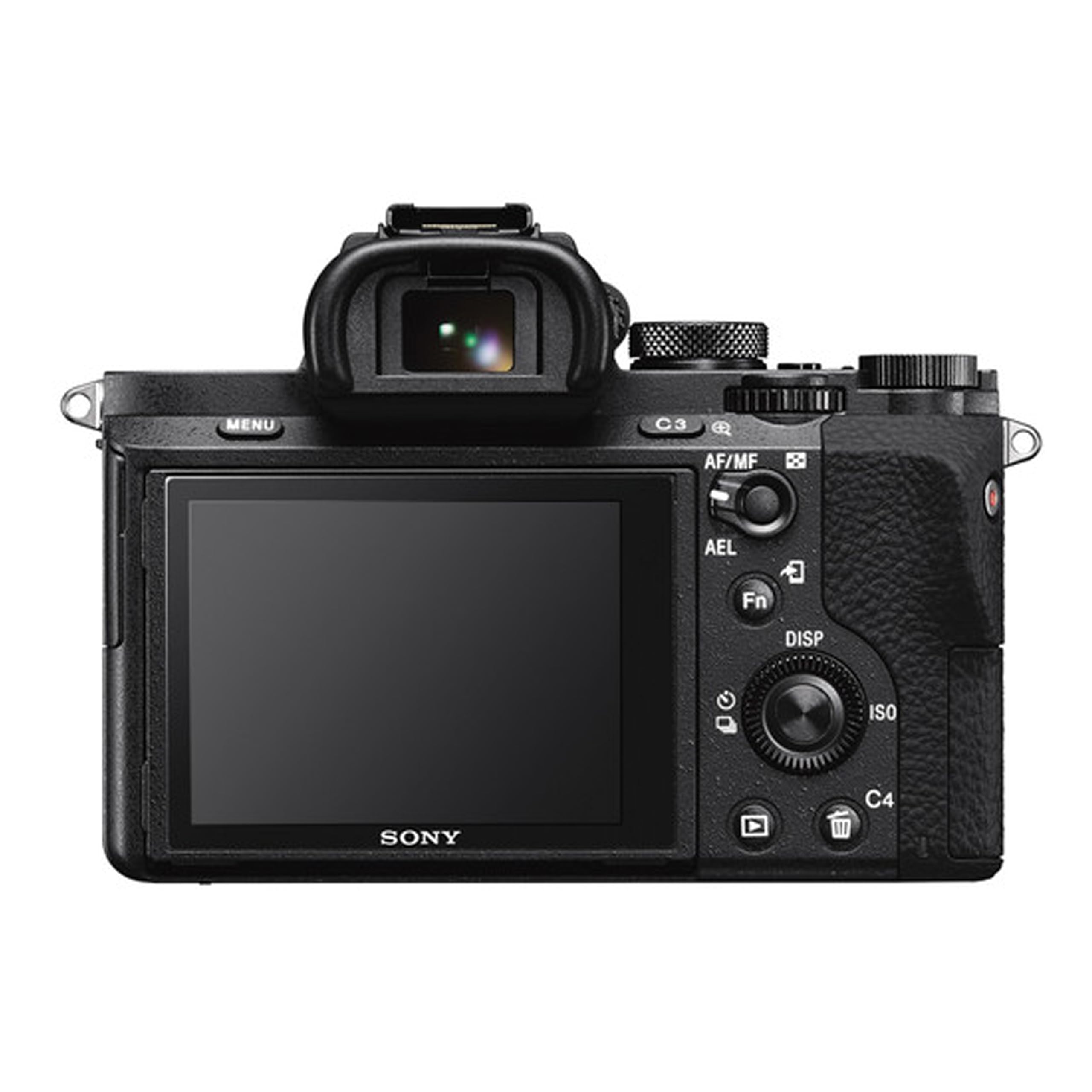 Sony a7 II Mirrorless Digital Camera 24MP w/ 28-70mmmm Lens, 128GB Memory,.43 Wide & 2X Lenses, Case. Tripod, Filters, Hood, Grip,Spare Battery & Charger, Software Kit -Deluxe Bundle