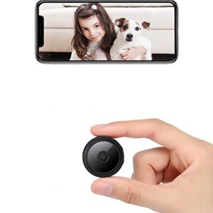 ANHT Mini Spy Camera Hidden Camera Video,Wireless WiFi Camera, Night Vision Motion Detection, 1080P Home Security Camera Nanny Cam Pet Camera Baby Camera