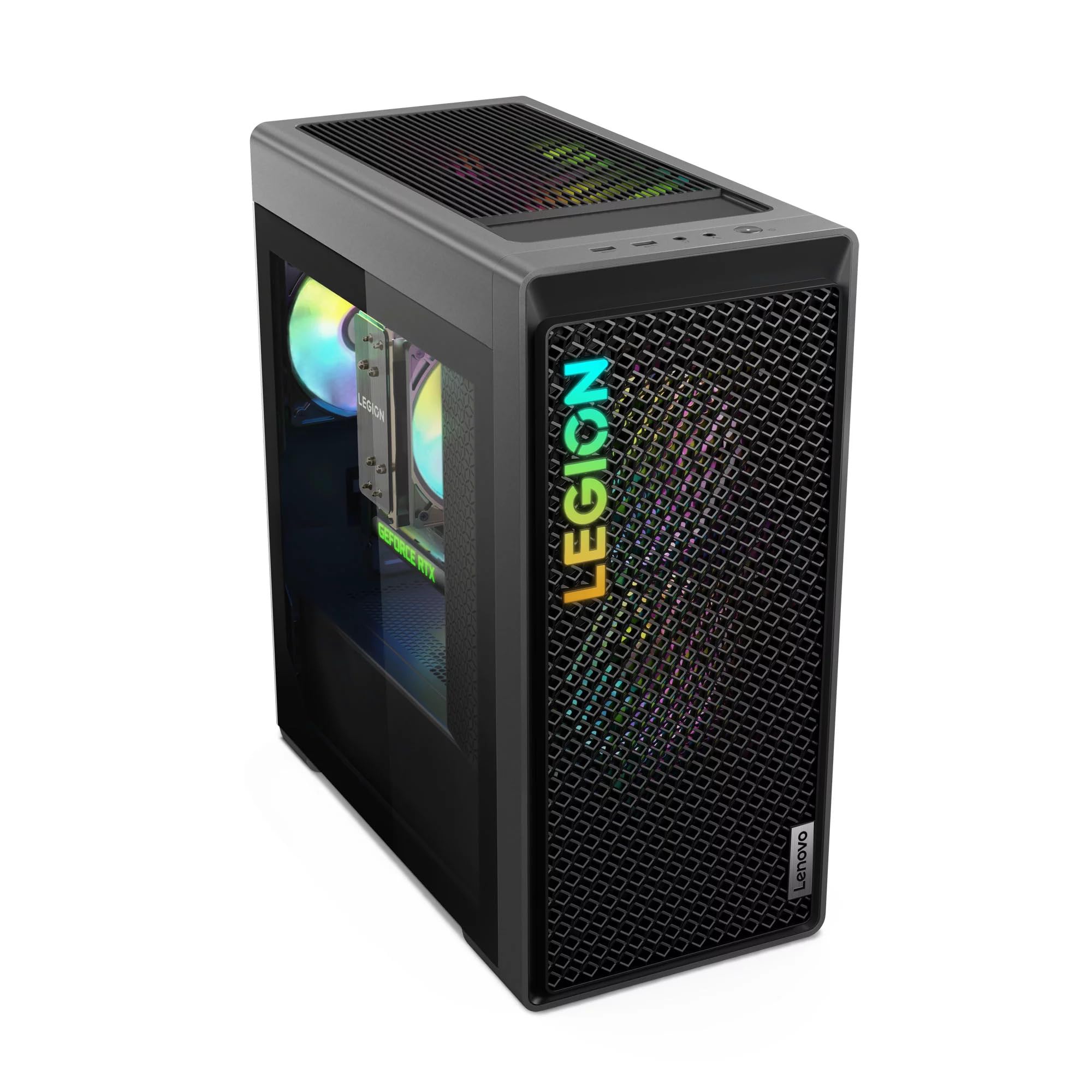 Lenovo Legion T5 Tower Gaming Desktop Computer - AMD Ryzen 5 7600 6-Core up to 5.10 GHz Processor, 32GB DDR5 RAM, 1TB NVMe SSD, GeForce RTX 4080 16GB GDDR6X, Windows 11 Pro