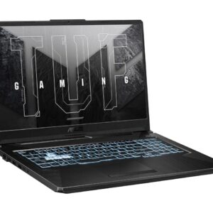 Asus TUF F17 Gaming Laptop | 17.3" FHD 144Hz | Intel 6-Core i5-11400H >i7-10870H | 32GB DDR4 1TB + 1TB SSD | GeForce RTX 3050 4GB Graphic | Backlit Thunderbolt4 Win11 Black + 32GB MicroSD Card