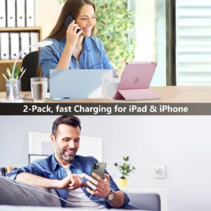 i Phone 15 Charger Fast Charging, iPad Charger 10 FT Long USB C to C Charging Cable Cord with 20W iPhone Fast Charger Block for iPhone 15/15 pro/15 pro max/15 Plus, iPad Pro11/12.9/air 5/4, Samsung