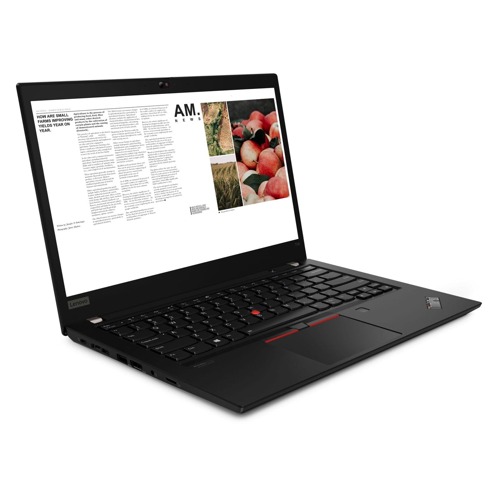 Lenovo ThinkPad T14 Gen 2 Laptop with 14" FHD Non-Touch Display, Ryzen 5 PRO 5650U Processor, 16GB Memory, 512GB SSD, 4G LTE Mobile Broadband, 3 Year Warranty, Backlit Keyboard, and Windows 11 Pro