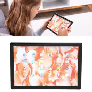 10.1 Inch Tablet, Dual Speakers 8-Core CPU Support Fast Charging 5.0 Tablet 8MP 16MP 100-240V for Android 12 for Office (US Plug)