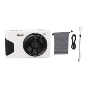 Digital Camera, HD Digital Camera 1080P for Photography (White)