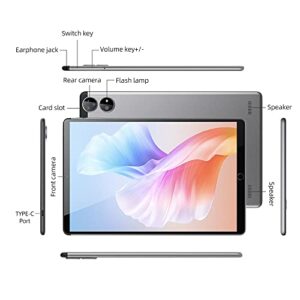 Docooler 10.1‘’ Business Touch Tablet, 4K HD Full Scree Tablet Bulit-in MTK6735 Processor, Android 7, 1200x800 Resolution＆5000mAh Large Battery, Dual Channel Stereo＆Camera（Color Optional）