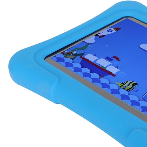 Zyyini 7 Inch Kids Tablet for Android 11, 2GB RAM 32GB ROM, WiFi, Bluetooth, Dual Camera Portable Tablets, Tablets with Tablets Case, for Learning, Entertainment (US Plug)