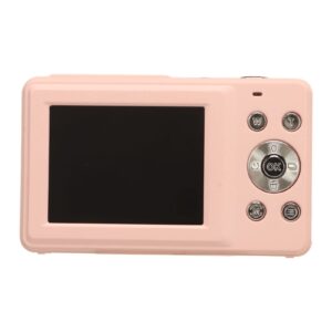 Digital Camera, HD 1080P Digital Point and Shoot Camera, 2.4 Inch IPS Screen, 16X Zoom, 44MP Compact Small Pocket Camera, for Kid Student Children Teens Girls Boys (Pink)