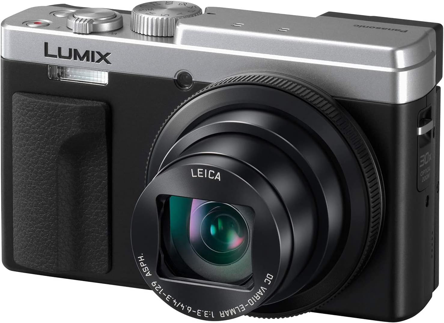 Panasonic Lumix DC-ZS80 Digital Camera (Silver) with Advanced Accessories and Travel Bundle | DC-ZS80DK | panasonic lumix zs80