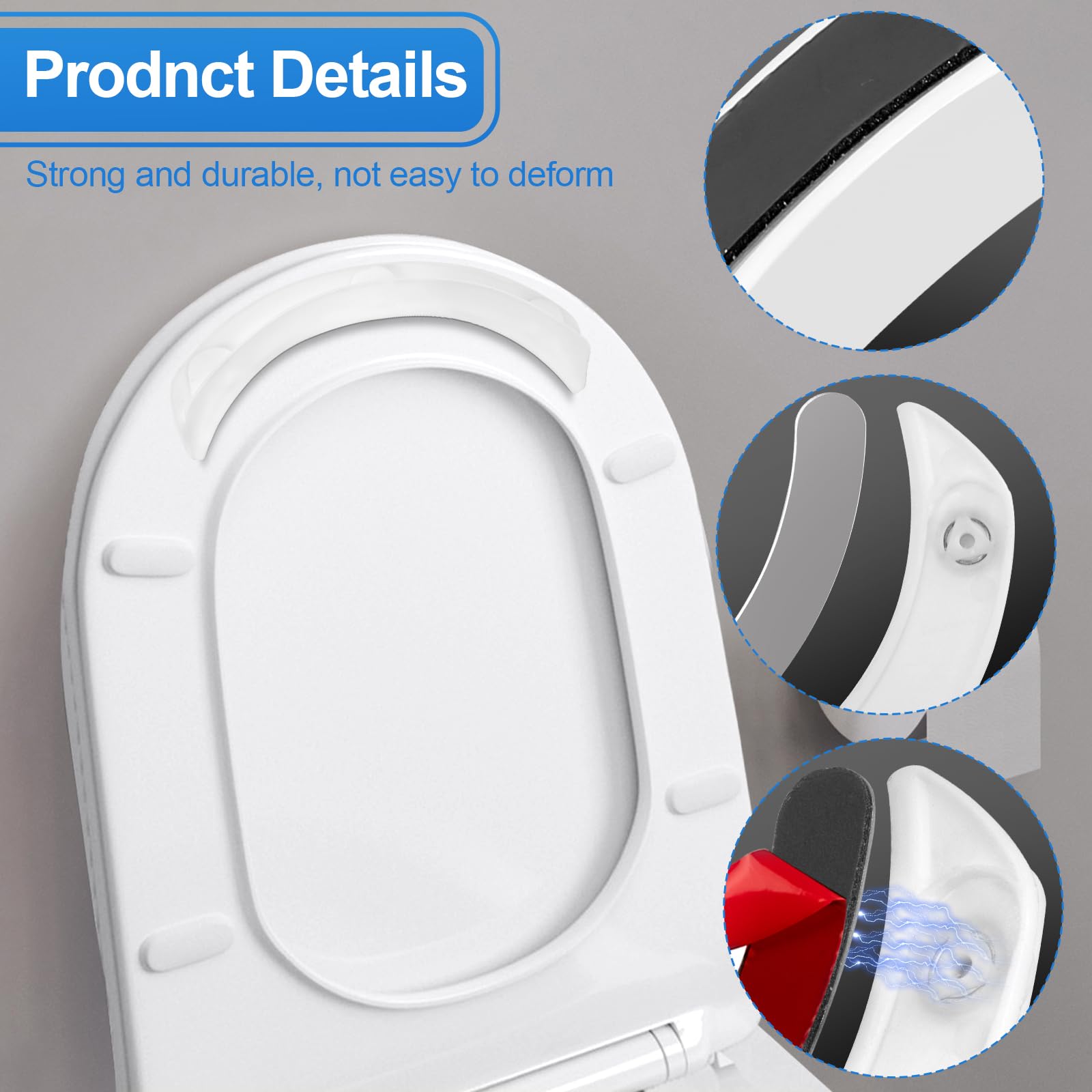 P Guard Urine Deflector Pee Splash Guard,Splash Guard Maddak for Toilet Seat Splash Guard,Toilet Seat Directs Urine Home Care Elevated,Guard Toilet Seat Attachment - Prevents Urine/Pee Messes(1 Pack)