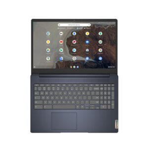 Lenovo 2023 Newest 3i Chromebook Laptop, 15.6" FHD IPS Touchscreen, 4GB RAM, 192GB Storage (128GB eMMC+64GB Micro SD Card), Intel Pentium Quad-Core Processor, WiFi, Bluetooth, USB-C, Chrome OS