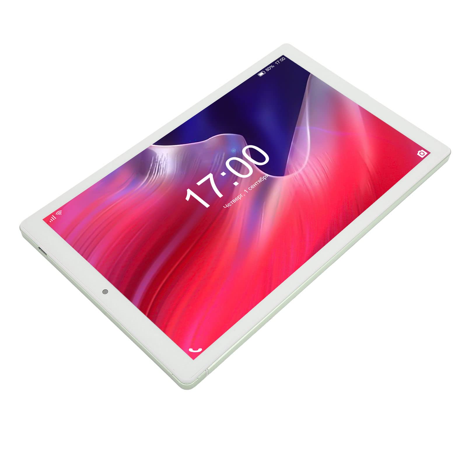 10inch IPS HD Tablet,3GB 64GB 11 8 Core Processor Tablet,Front 5MP Rear 13MP Camera,Dual Sim,Dual Speakers,3G Calling Tablet,Green (US Plug)