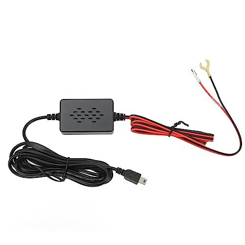 Use a Cam Hardwire Kit with a Mini USB Adapter - Converts 12V-30V to 5V - Safe and Secure Installation for Mirror Cams, GPS Navigators, and Other Devices - Eliminates The