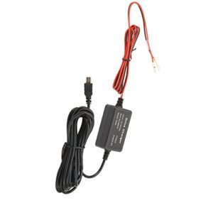 Use a Cam Hardwire Kit with a Mini USB Adapter - Converts 12V-30V to 5V - Safe and Secure Installation for Mirror Cams, GPS Navigators, and Other Devices - Eliminates The