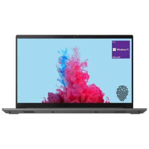 lenovo thinkbook 15 gen 2 business laptop, 15.6" fhd screen, intel core i3-1115g4, 8gb ram, 256gb ssd, webcam, hdmi, fingerprint reader, wi-fi 6, windows 11 pro, grey