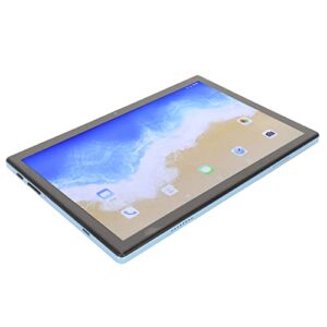 10in Tablet PC Blue,1920x1200 IPS HD Screen,MT6889 8 Cores CPU,4G Calling Tablet for 12, 5.0,Dual Band WiF,6GB 128GB Memory Tablet PC (US Plug)