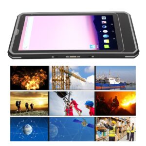 10.1 Inch Rugged Tablet,MTK6762 4G Octa Core 2.0GHz CPU,IP68 Waterproof Shockproof,4GB RAM 128GB ROM 1920x1200 FHD Tablet for 12,Dual Band WiFi. (US Plug)