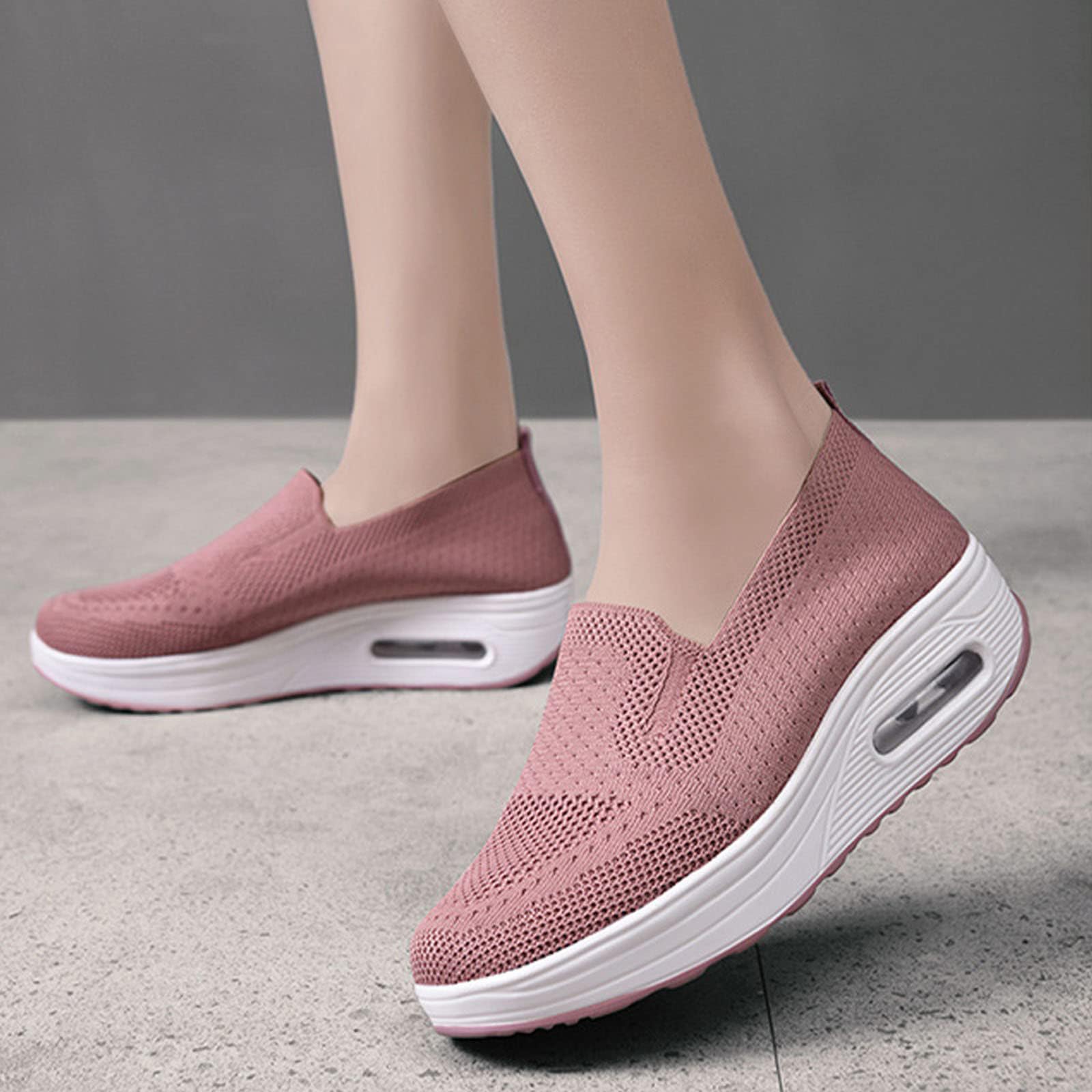 Fitsshoes Women Orthopedic Sneakers,Slip-On Light Air Cushion Orthopedic Sneakers,Women's Orthopedic Sneakers,Fitsshoes for Women Orthopedic Slip-On Light Air Cushion Orthopedic Sneakers