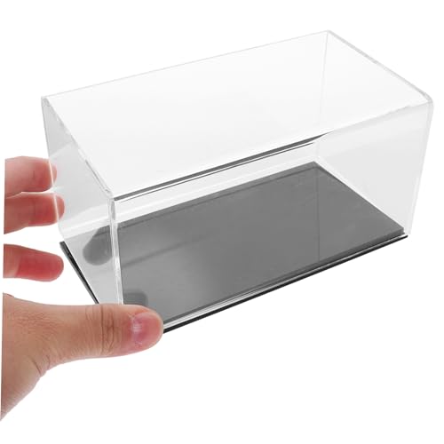 Alipis Toy Box Toys Display case Model Case Clear Display Container Action Figure Protective Case Handicrafts Case Figure Case Handicrafts Storage Case Handicraft Case - Acrylic