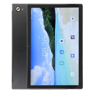 10.1 Inch Tablet, Tablet 8GB RAM 256GB ROM 5GWIFI 100‑240V 2 in 1 Stereo Dual Speakers with Case (US Plug)